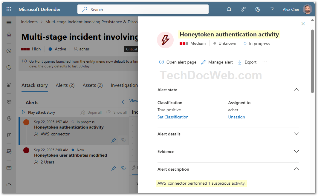 Monitor Honeytokens with Defender for Identity - TechDocWeb.com