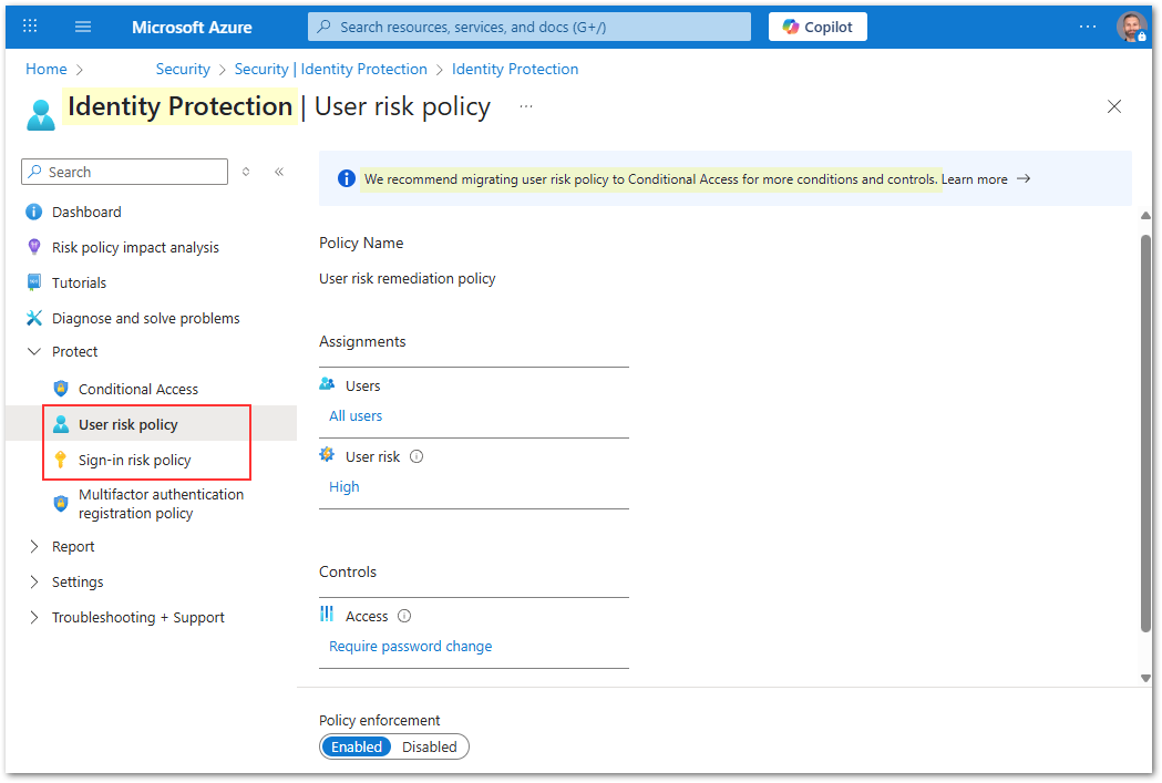 Risky Sign-Ins vs Risky Users Conditional Access Policies - TechDocWeb.com